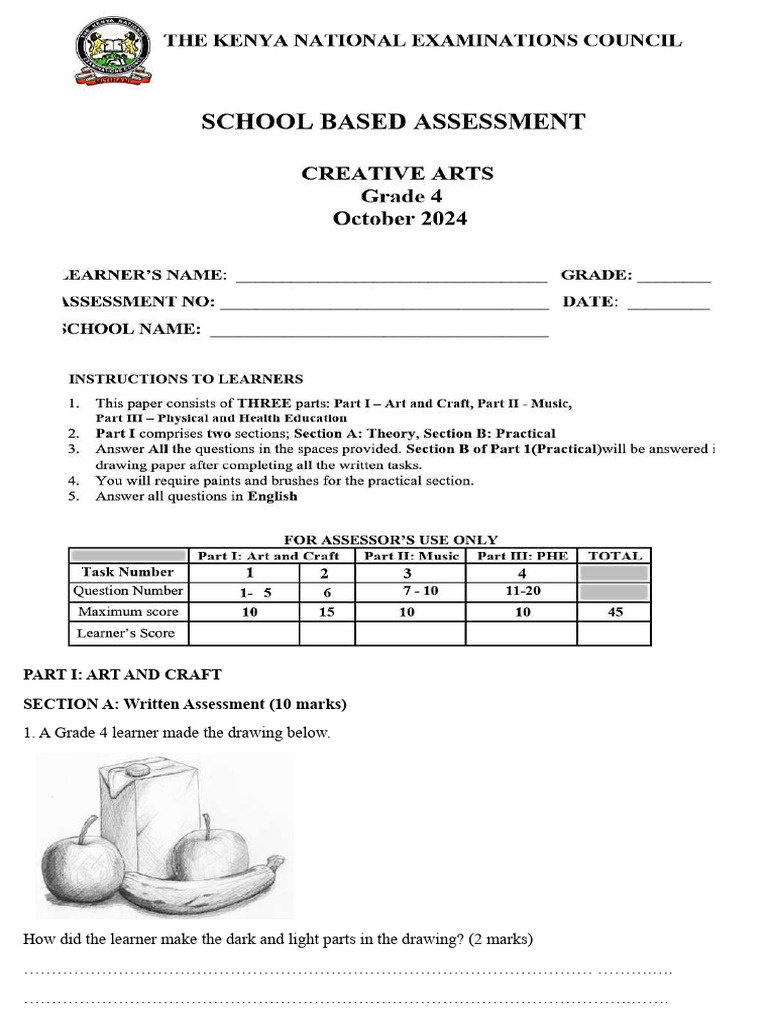 Creative Arts G4 | PDF