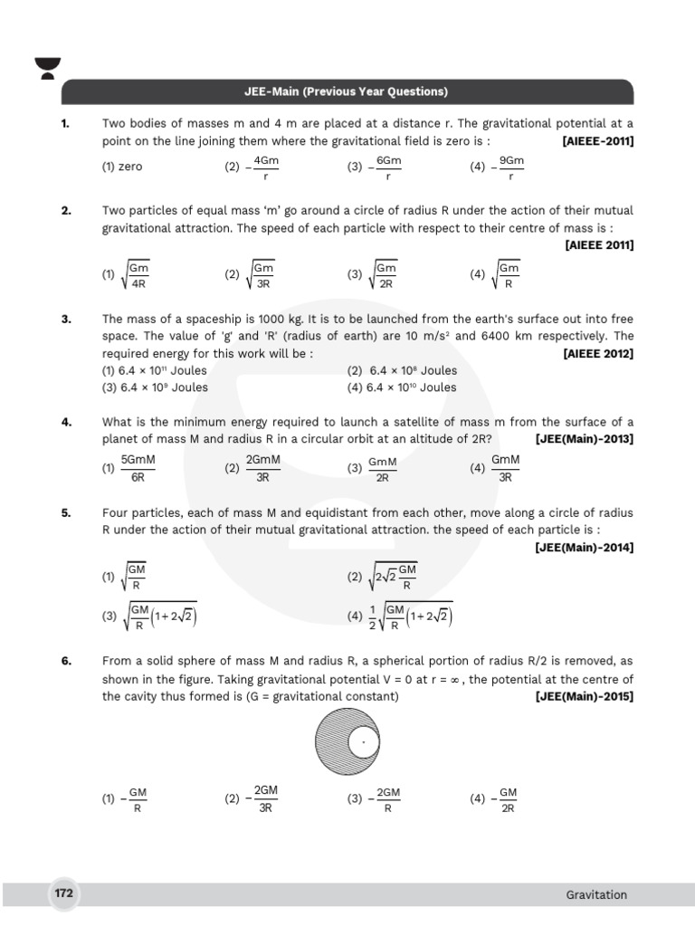 Physics Gravitation | PDF