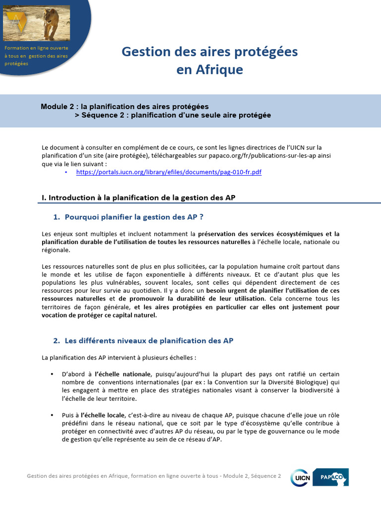 GAP 2.2 Planification AP | PDF