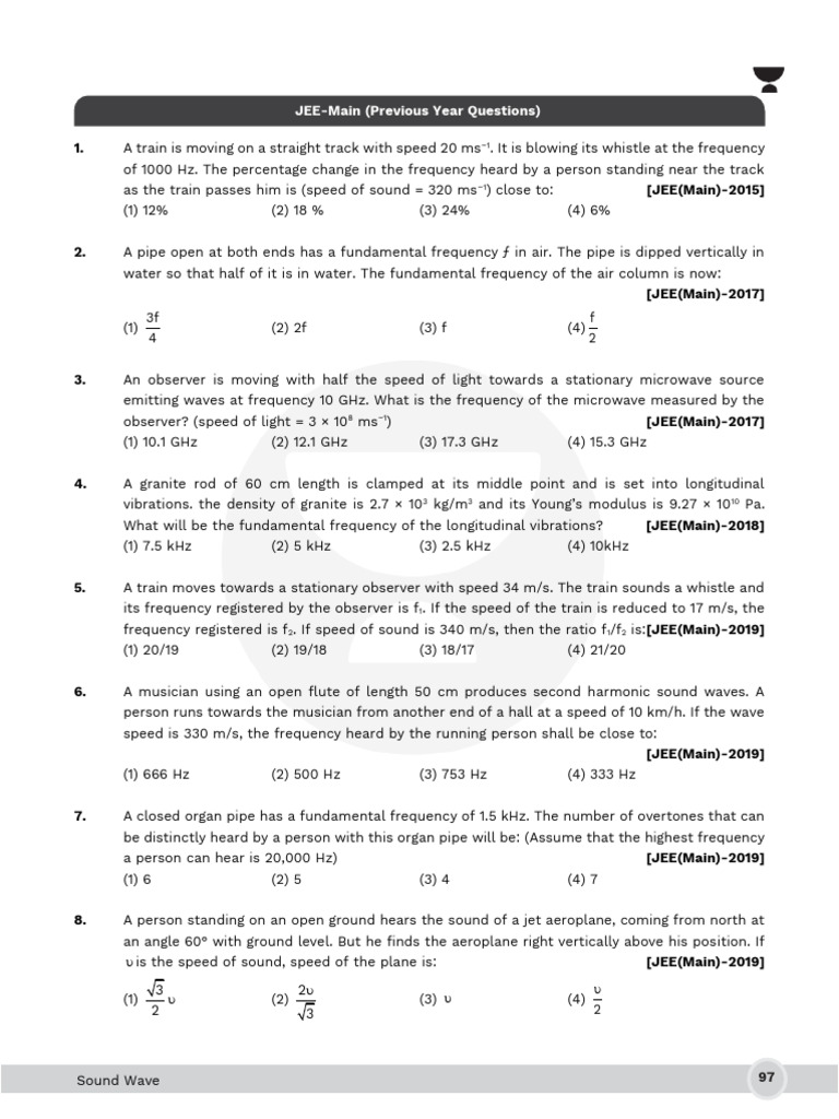 Physics Sound Wave | PDF
