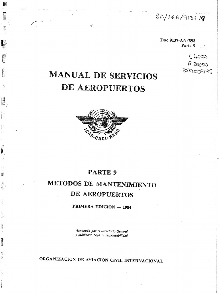 9137 - 9 - Metodos Mantenimiento - 1 Ed - 1984 | PDF
