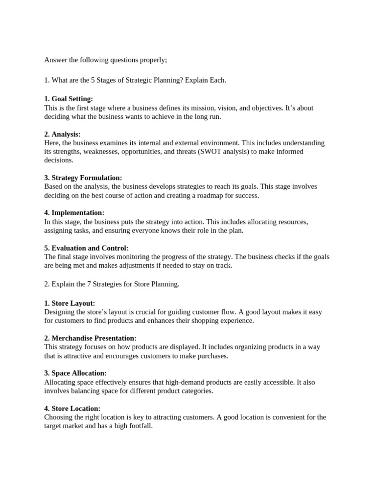 Strategic Business Analysis Assignment | PDF