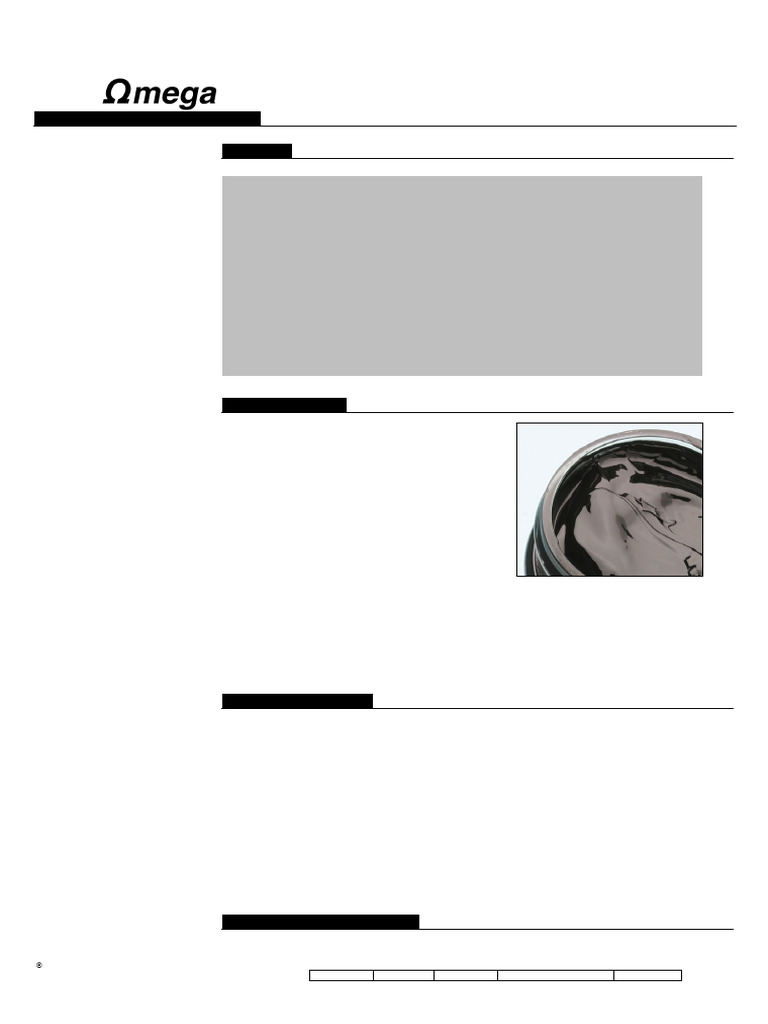 Omega 73 Grease | PDF