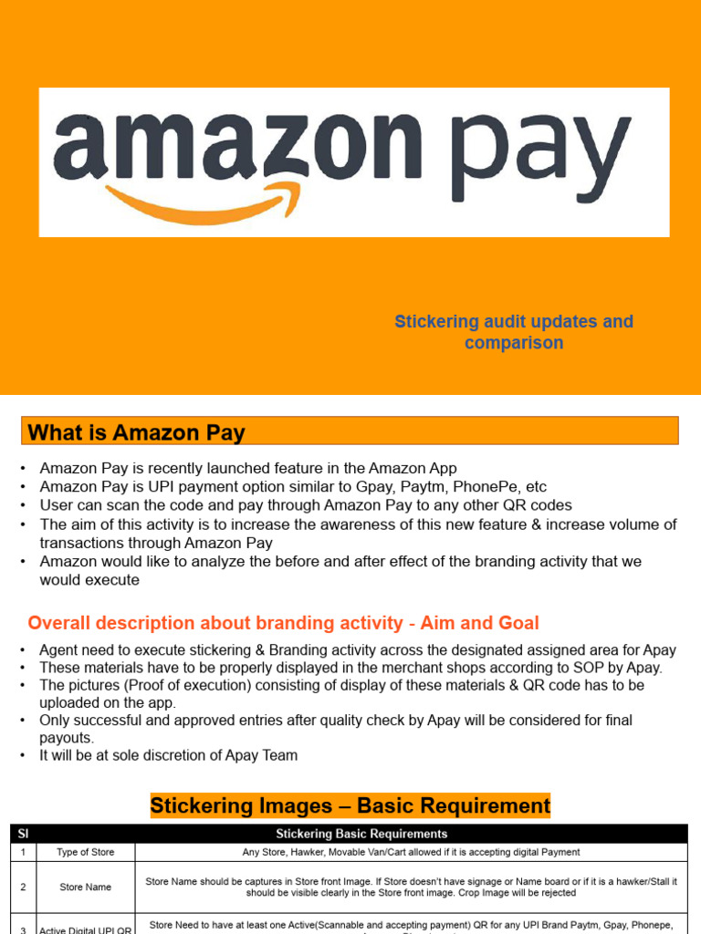 Amazon Pay QC Auditing SOP | PDF | Business | Law