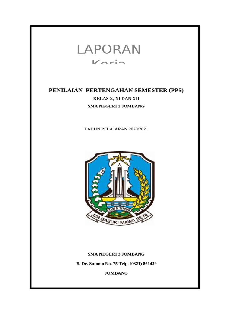 Program Kerja Pat Corona | PDF