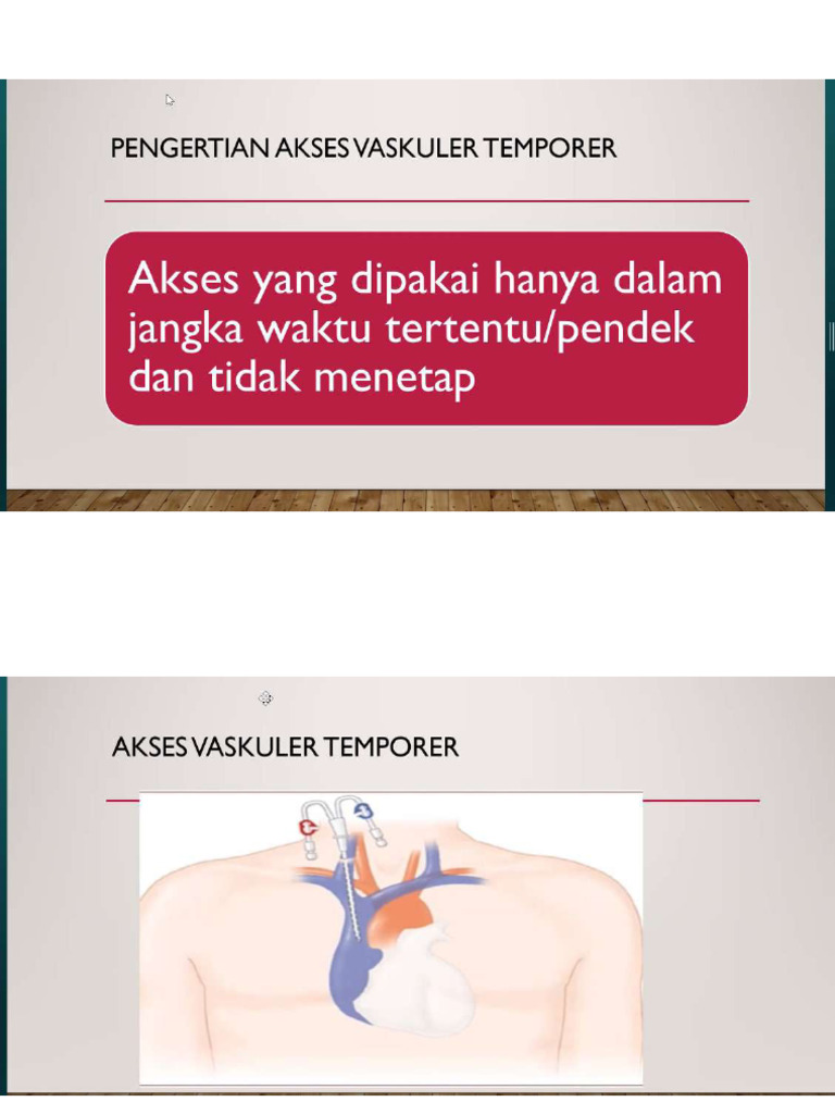 Akses Vaskuler Temporer | PDF