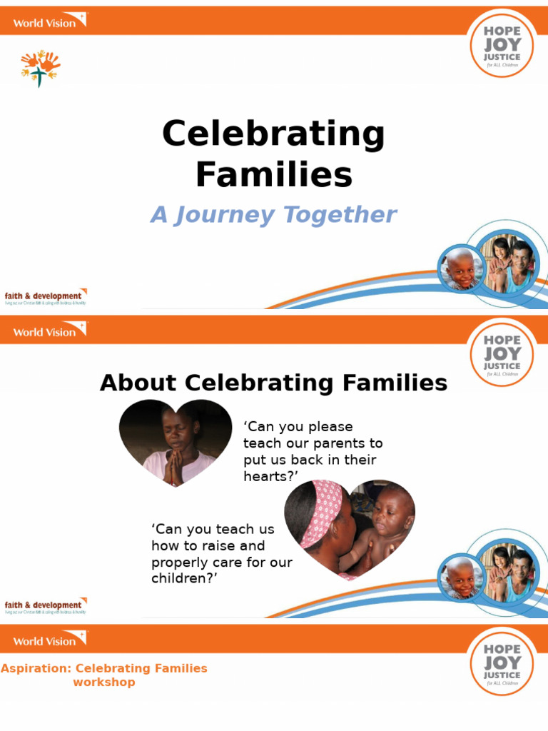 Celebrating Families - PPT (English) | PDF