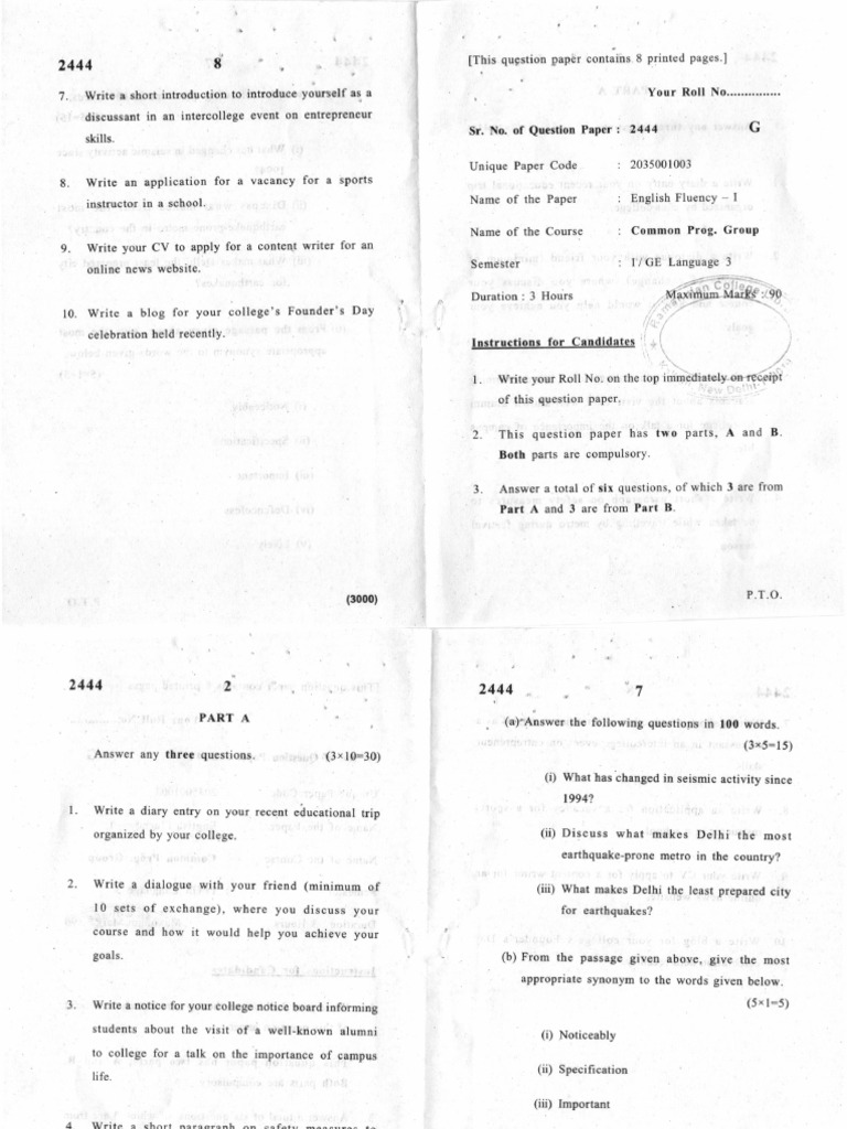 GE - English Fluenc HlplA5p | PDF