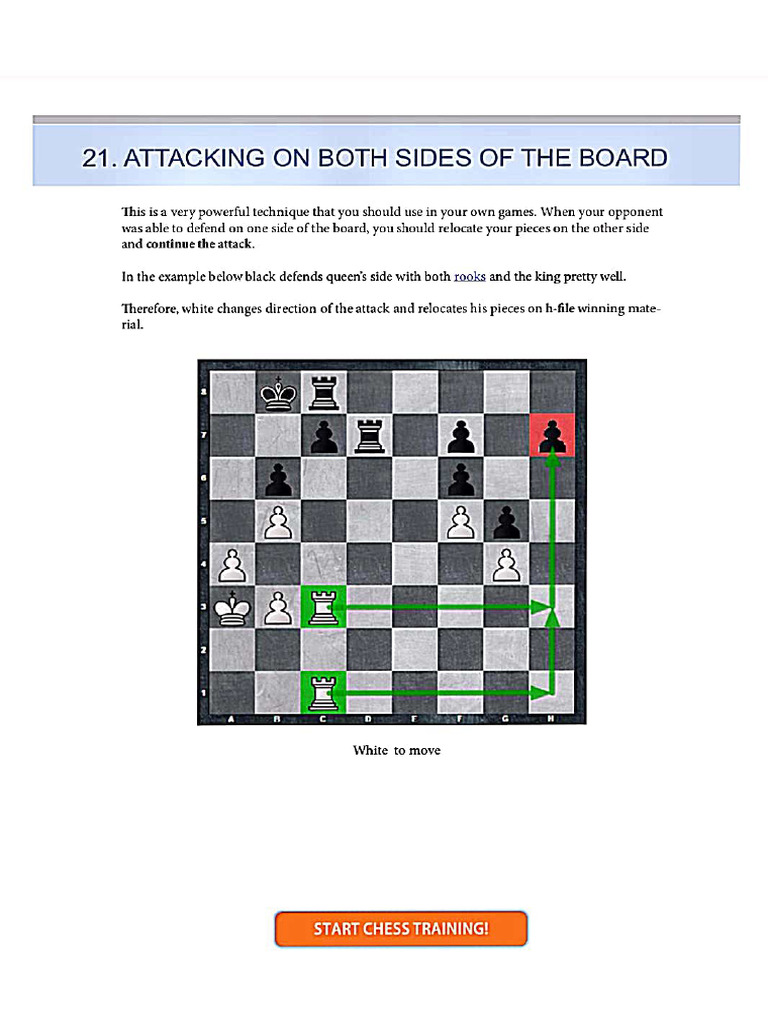 IMPORTANT CHESS PRINCIPLES-G | PDF