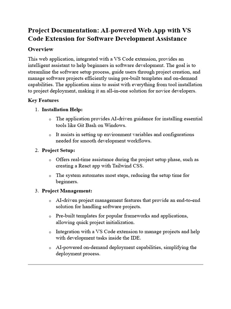 Project Documentation | PDF