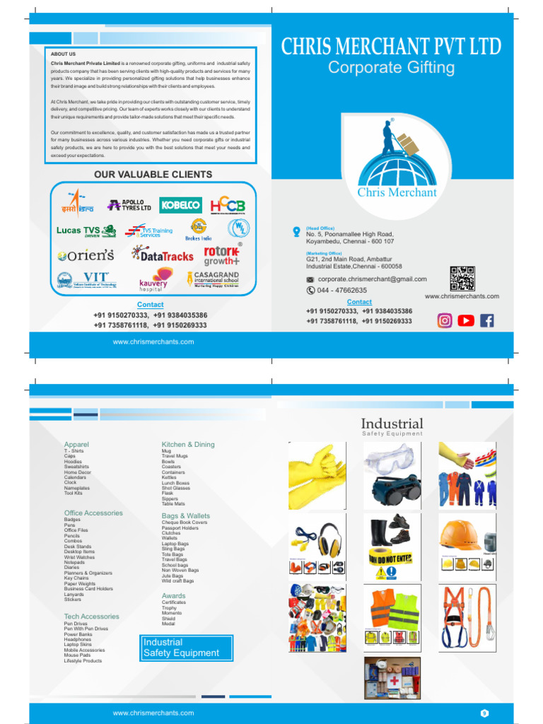 Chris Merchant Product Catalog | PDF