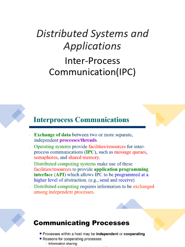 Inter-Process Communication | PDF