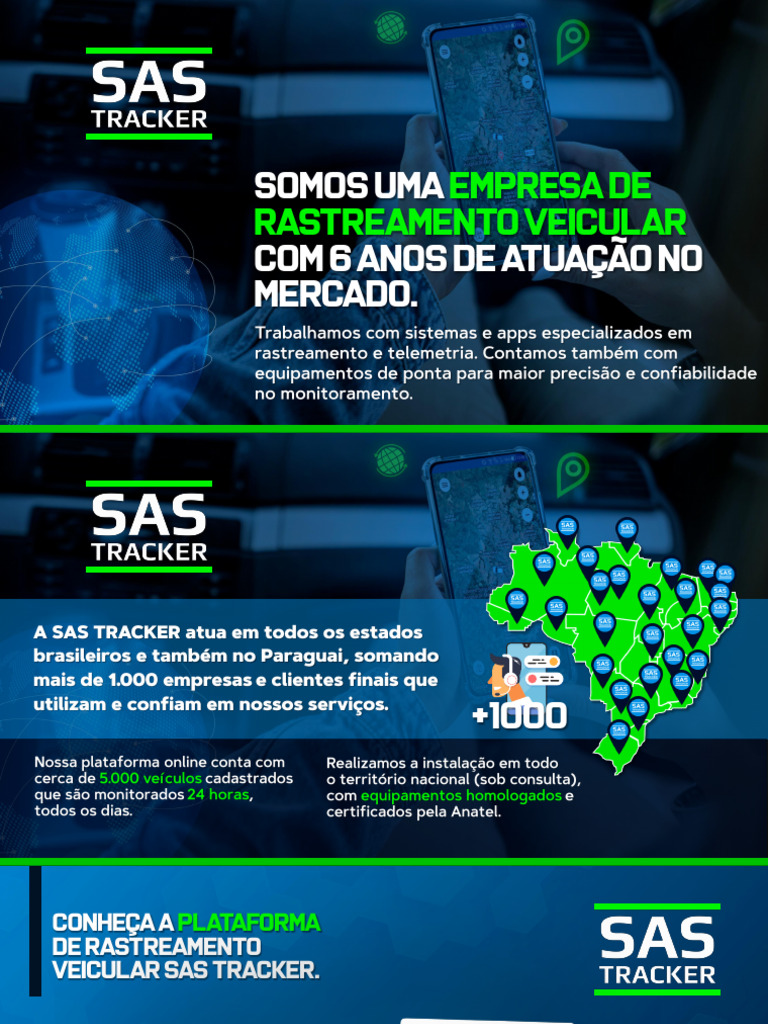 Apresentacao-SAS Tracker | PDF