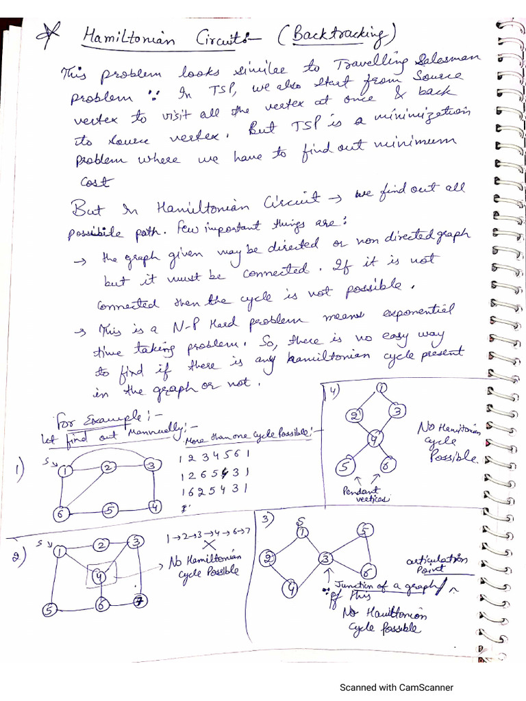 Hamiltonian Circle | PDF