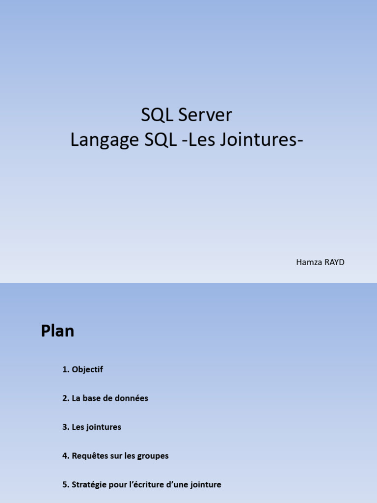 SQL2 | PDF