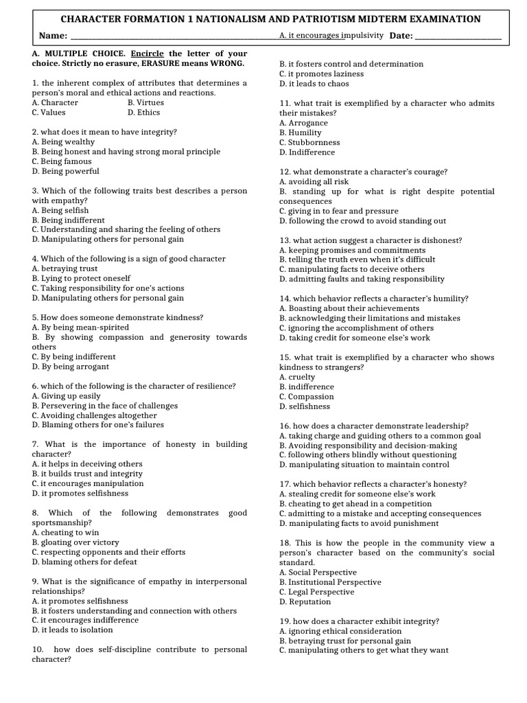 Midterm CFLM | PDF