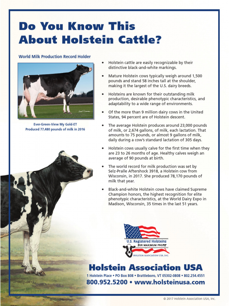 Fact Sheet Cattle | PDF