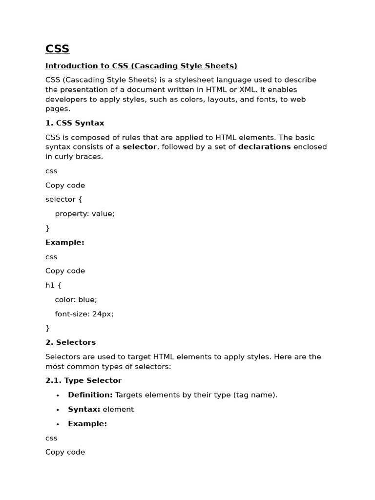 CSS LearningPath | PDF