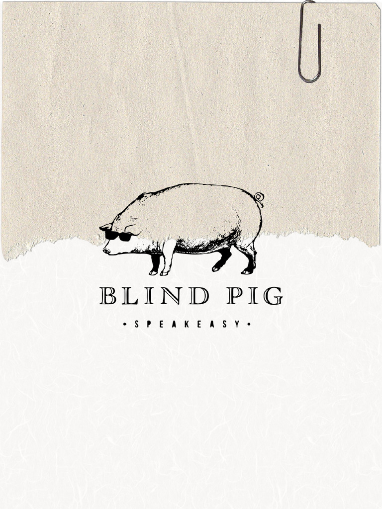 The Blind Pig Dublin Menu Overview | PDF | Fermented Drinks | Alcoholic ...