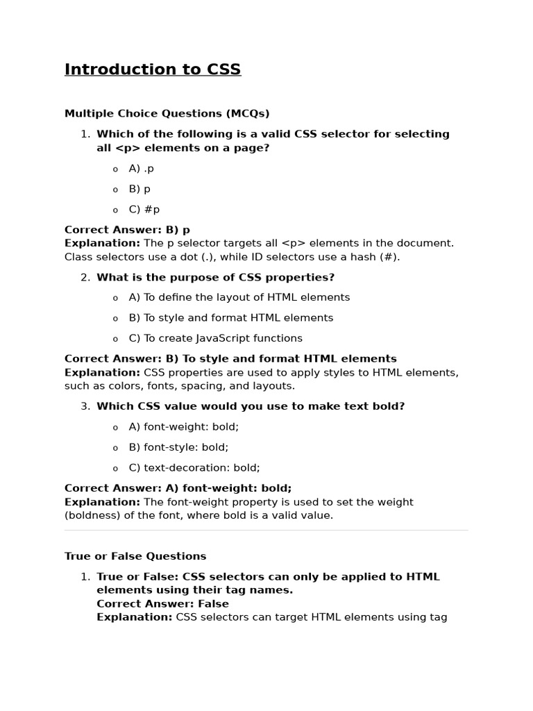 CSS_QuestionBank | PDF CSS_QuestionBank | PDF