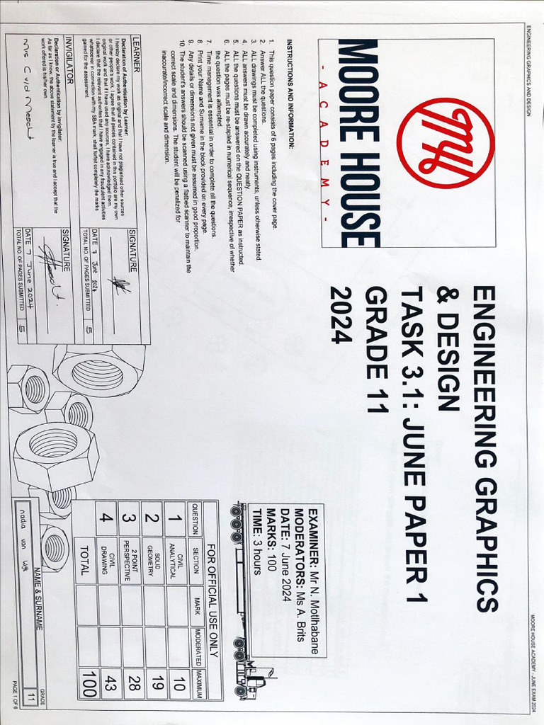 Task 3.1 EGD Paper | PDF