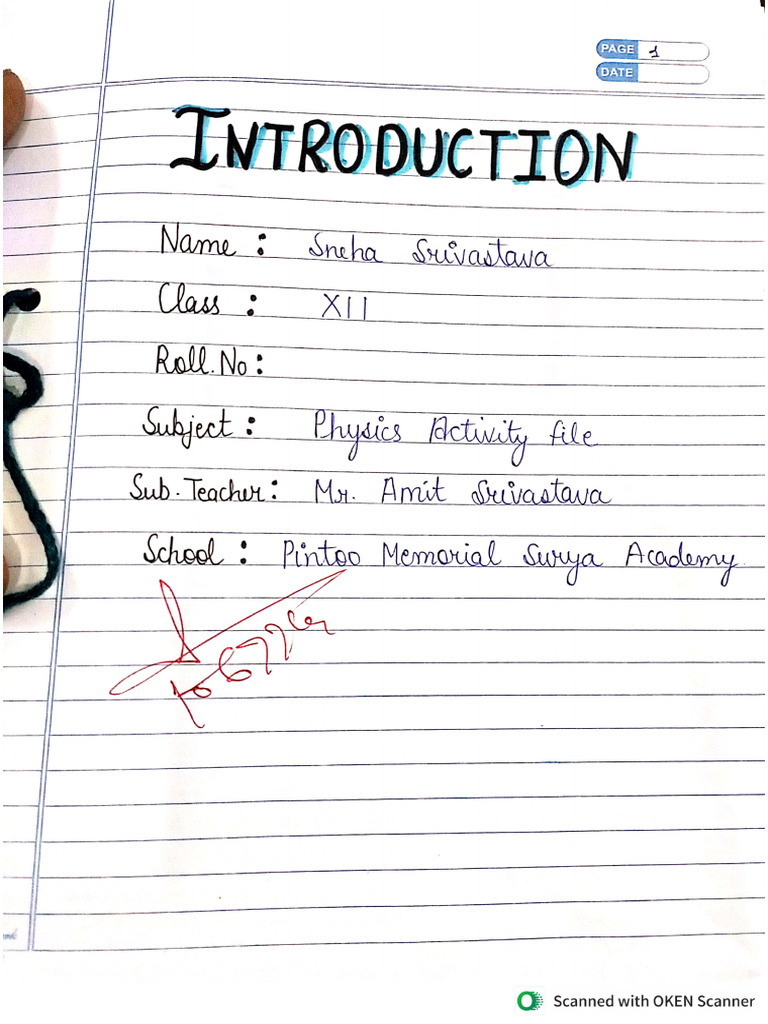 Physics Activity File | PDF