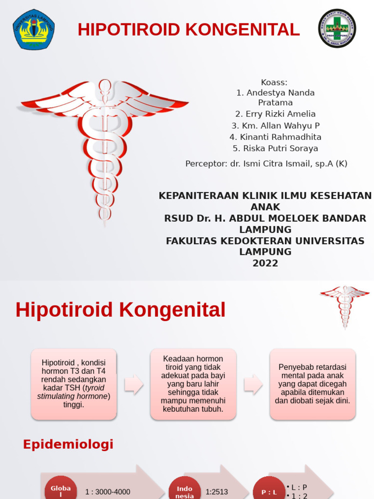 Hipotiroid Kongenital | PDF