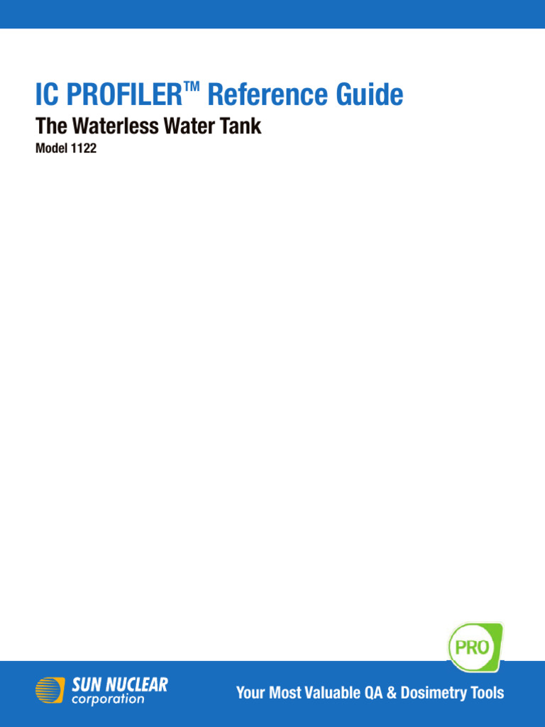 ICPROFILER RG S | PDF