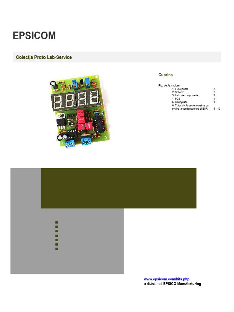 Epsicom: Esr M | PDF