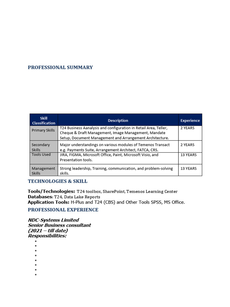 Muzafar Mehdi Resume | PDF