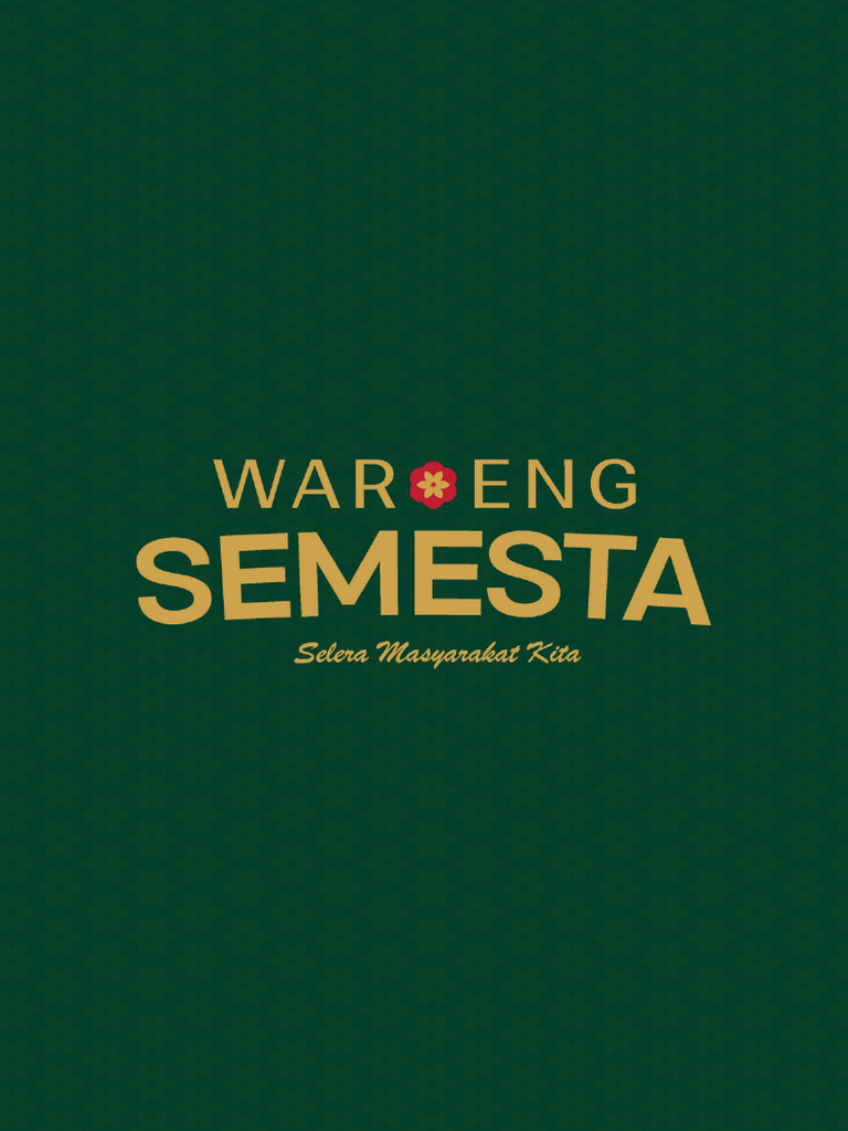 Waroeng Semesta Menu (Update Mei) PDF | PDF