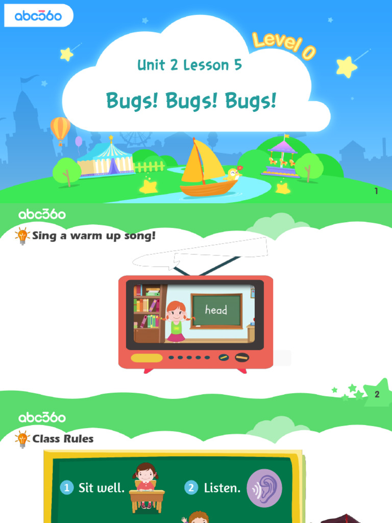 Unit 2 Lesson 5 Bugs! Bugs! Bugs! | PDF