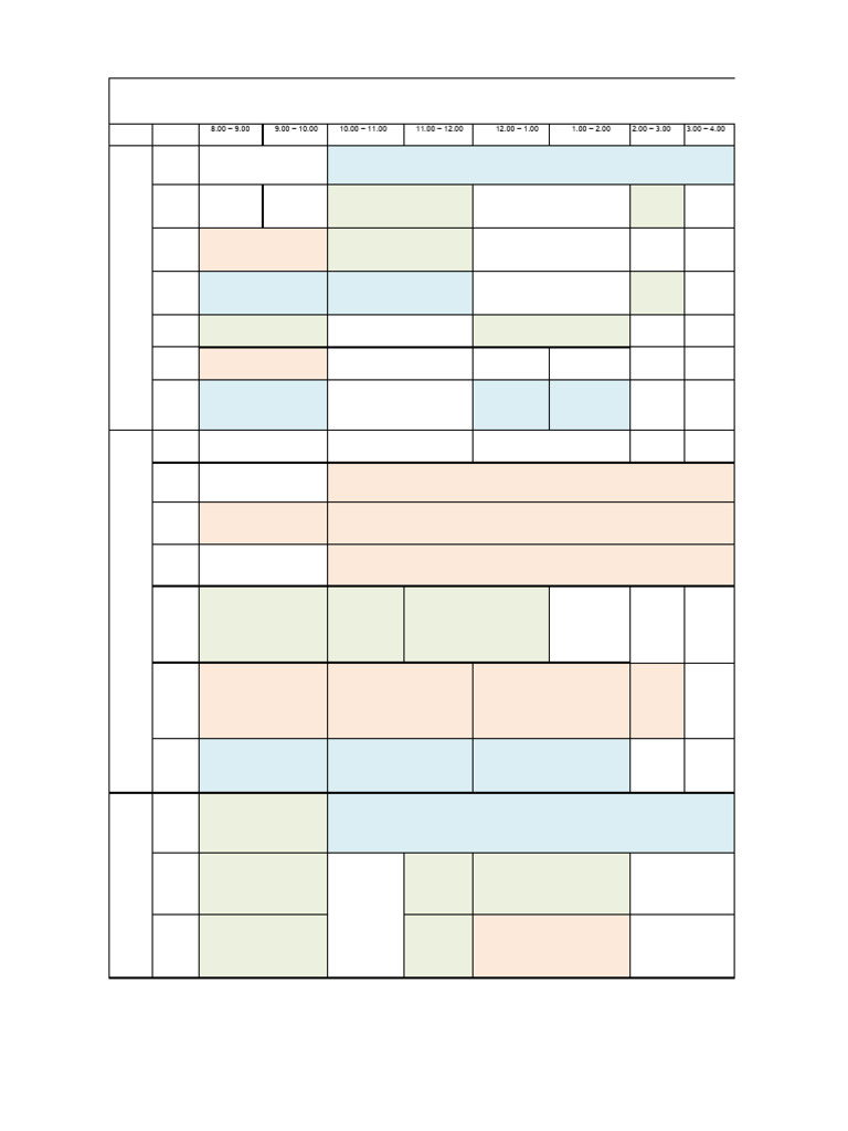 2nd Semester Time Table For Mee Mte Mre 2024 | PDF