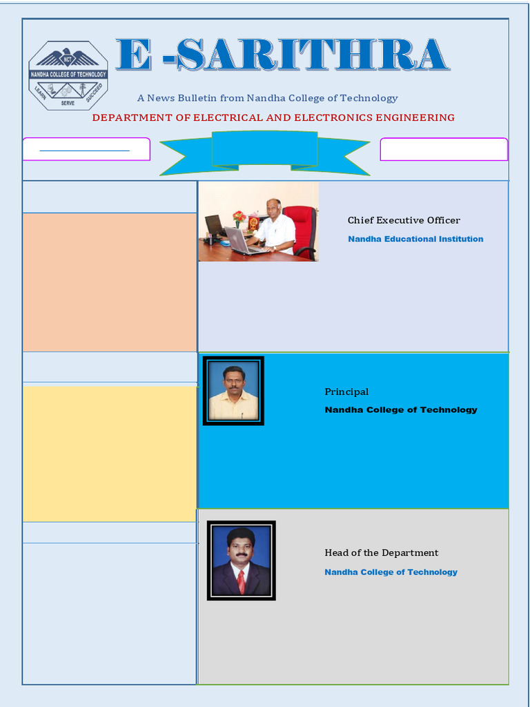 NEWS LETTER front page | PDF | Engineering