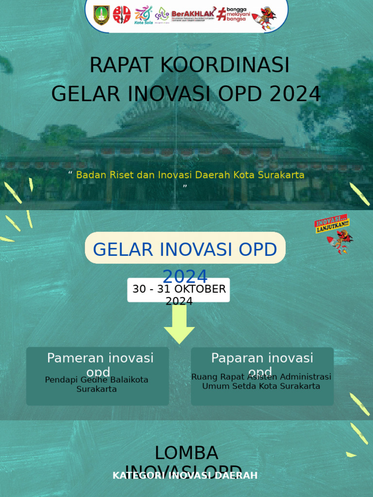 Gelar Inovasi Opd 2024 | PDF