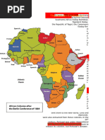 1914 Map of Imperial Africa | PDF | Africa