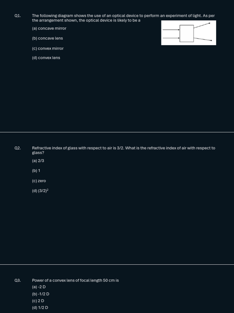 Class-10 Reflection and Refraction | PDF | Glass Engineering And ...