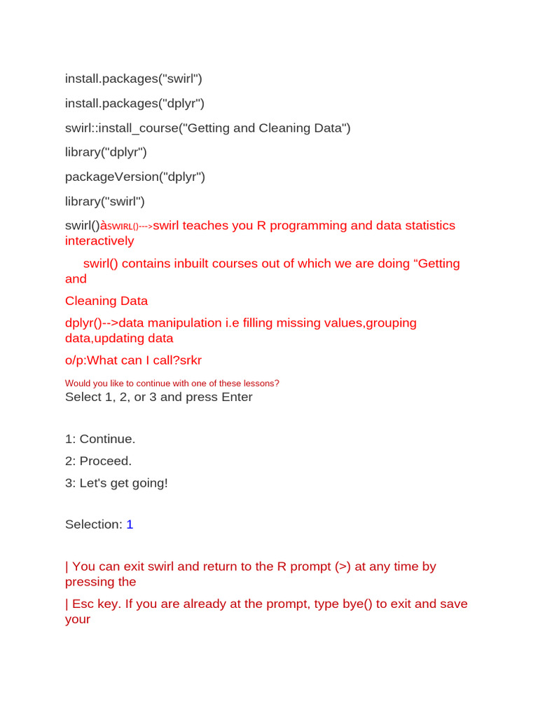 Swirl Installation and Invoking Steps | PDF