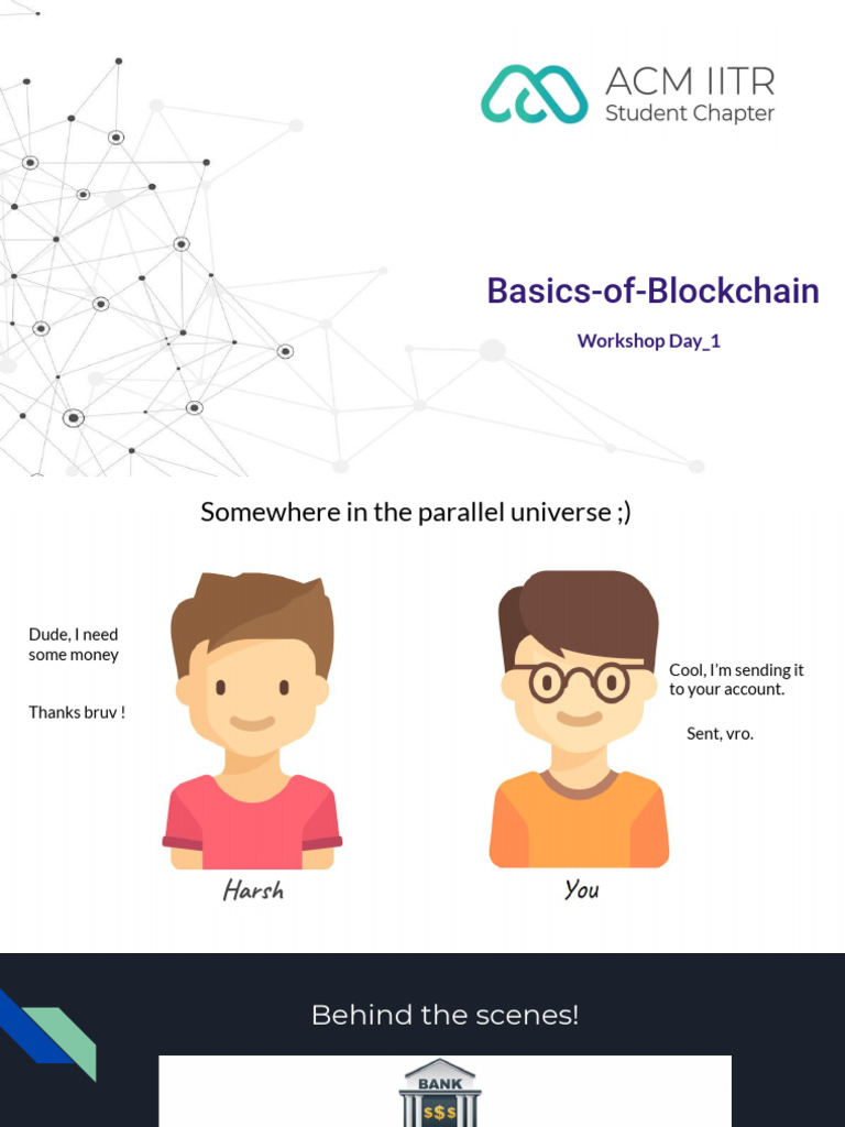 BLOCKCHAIN - WORKSHOP 1 | PDF | Information Technology Management ...