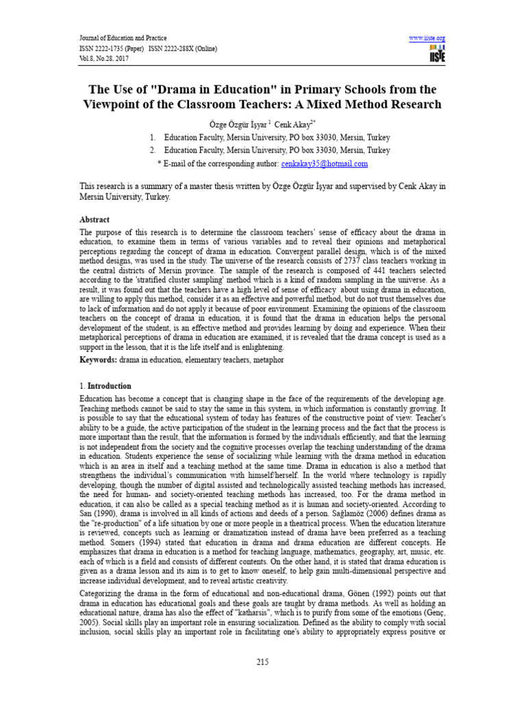 Ed 578395 | PDF | Teaching Method | Quantitative Research