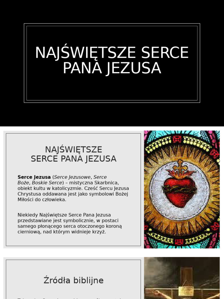 Najświętsze Serce Pana Jezusa | PDF