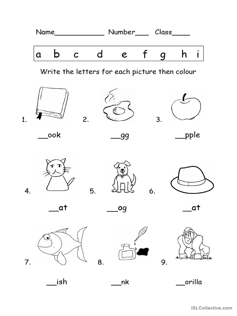 Phonics Worksheet | PDF
