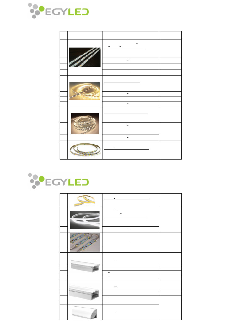 Productlist_10-2021 | PDF | Electrical Components | Lighting