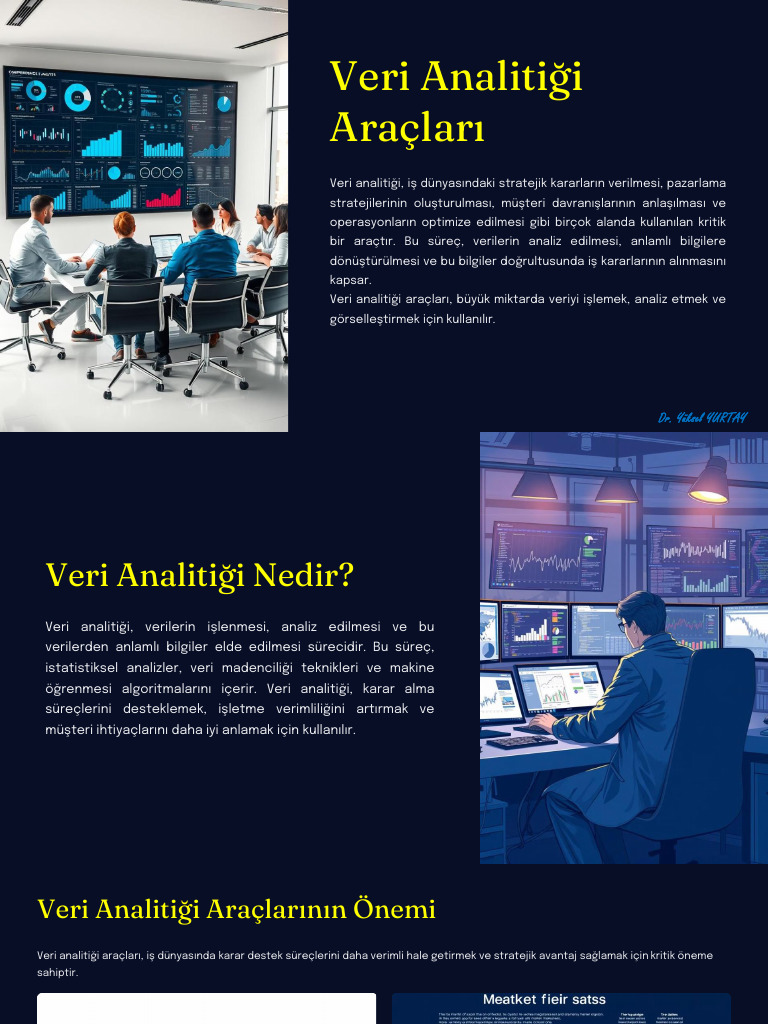 veri bilimi ve analitiğine giriş | PDF