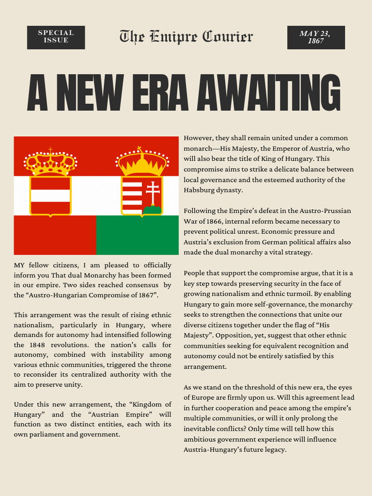 MWH EO 2.4 - From The Hapsburgs To The Dual Monarchy | PDF | Austria ...