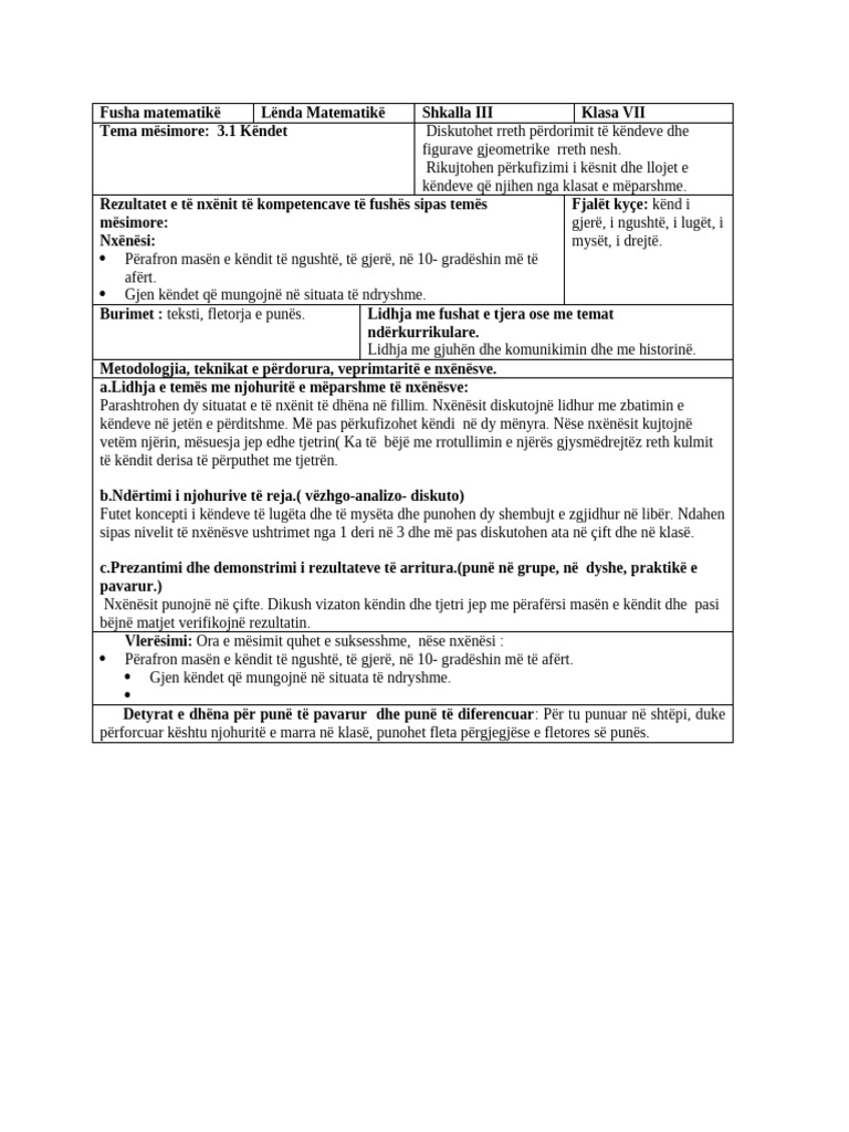 3.1. Këndet | PDF