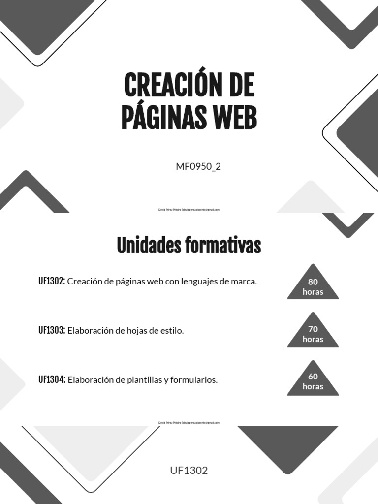 UF1302 LenguajeMarcas | PDF | HTML | Hipervínculo