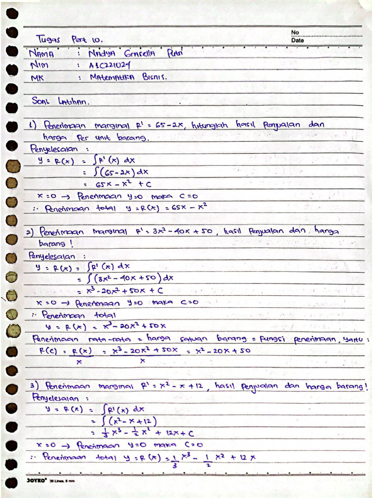 A1C221024 - Nadya Grasella Putri - Tugas Pert 10 | PDF