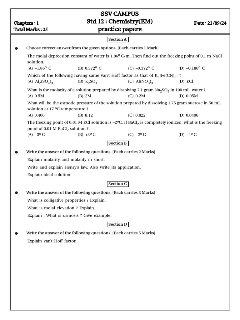 practicepapers_D21-Sept-2024 | PDF | Quantity | Applied And Interdisciplinary Physics