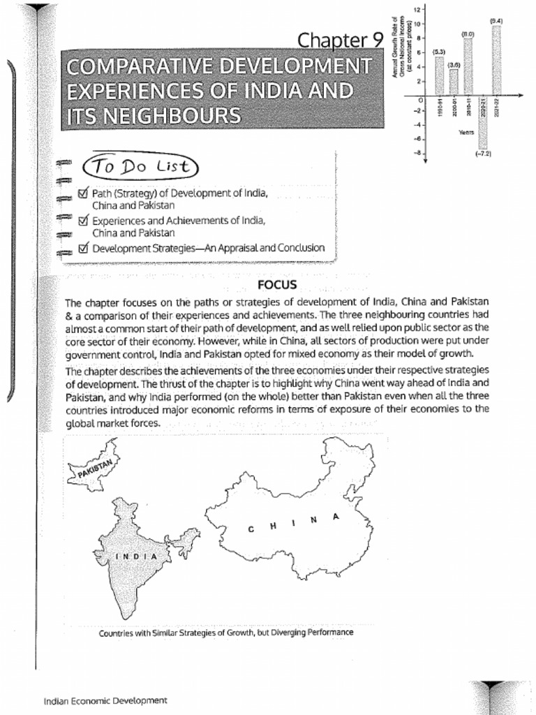 CH 9 - Comparitive Development Experience of India & Its Neighbours ...